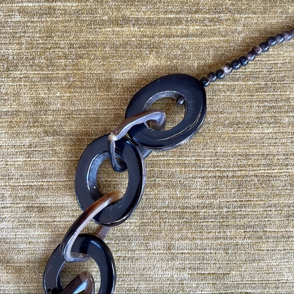 Jewelry | Buffalo Horn Link Necklace | Poshmark